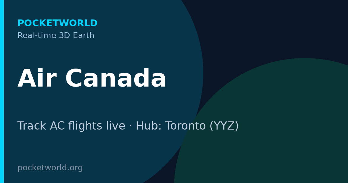 Track Air Canada Flights - Live AC Flight Tracker | Air Canada Radar