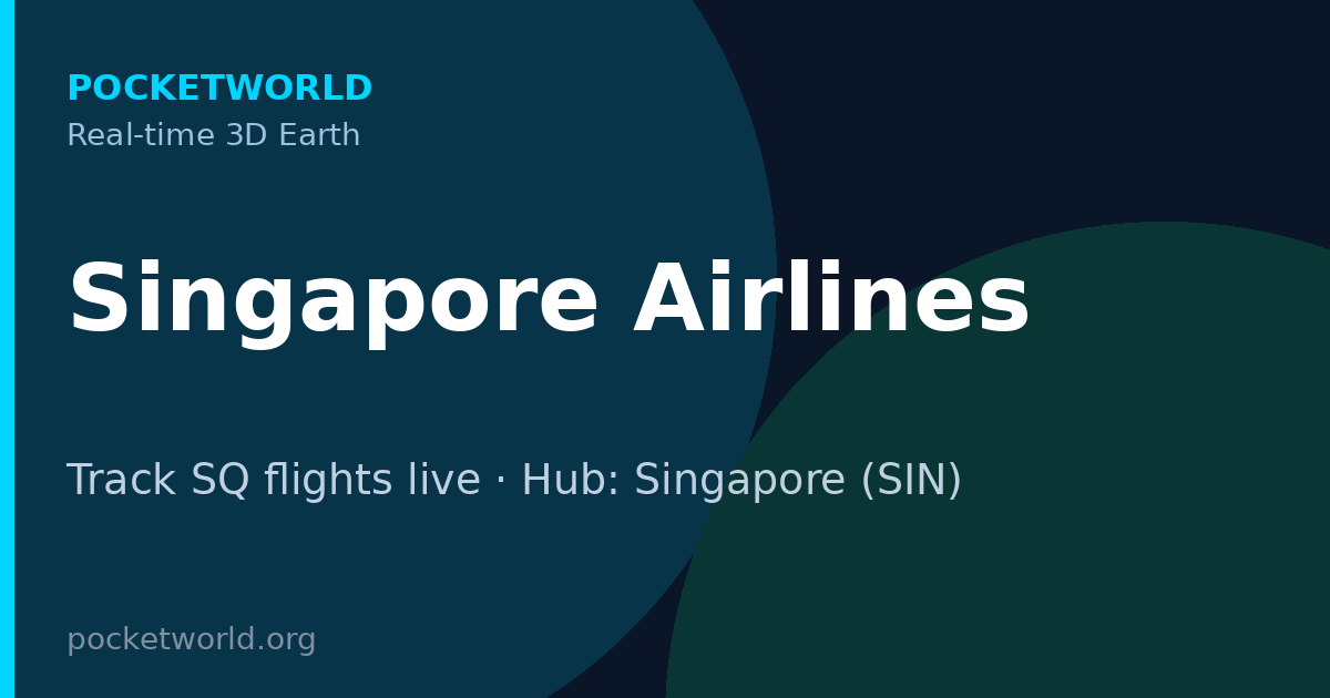 Track Singapore Airlines Flights - Live SQ Flight Tracker | Singapore ...
